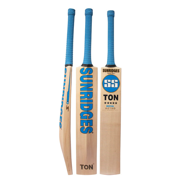 SS TON Retro Royal Junior English Willow Cricket Bat – StarSportsUS