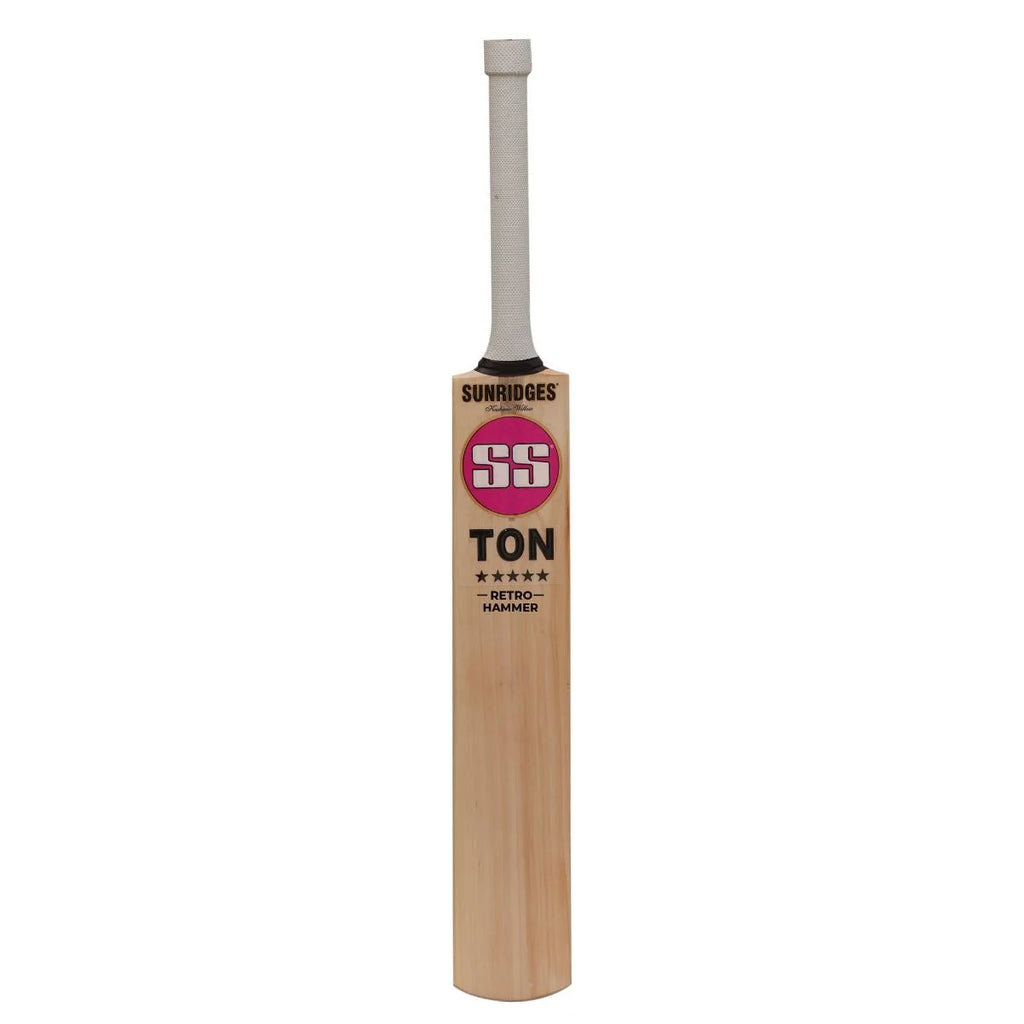 SS TON Retro Hammer Kashmir Willow Cricket Bat – StarSportsUS